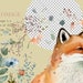 Spring Fox Watercolor Clipart PNG, Forest Animals Clipart, Nursery ...