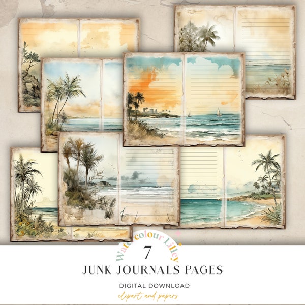 Printable Journal - Etsy