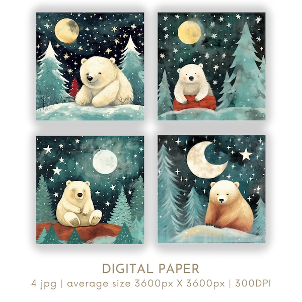 Digital Paper Set - Etsy