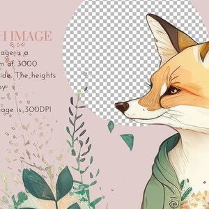 Summer Fox Watercolor Clipart PNG, Forest Animals Clipart, Nursery ...