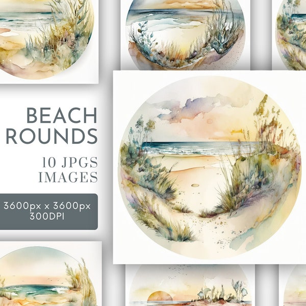 Beach Scene Painting - Etsy