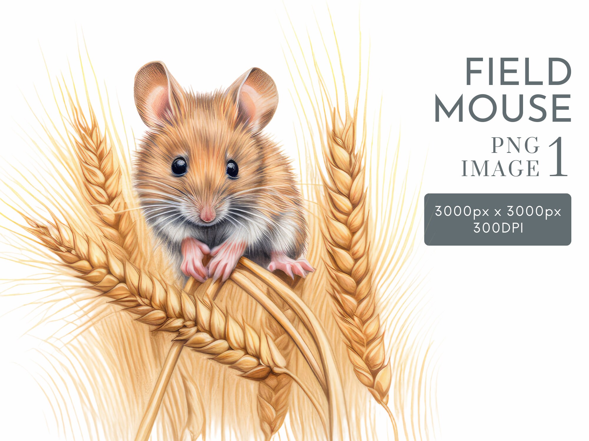 Harvest Mouse Clipart