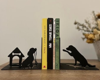 Golden Retriever Bookends - Etsy