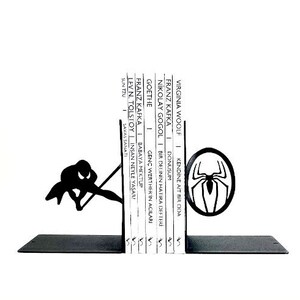 Spider Metal Bookends, Metal Decor, Metal Art, Best Gift Ever, Book ...