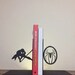 Spider Metal Bookends, Metal Decor, Metal Art, Best Gift Ever, Book ...