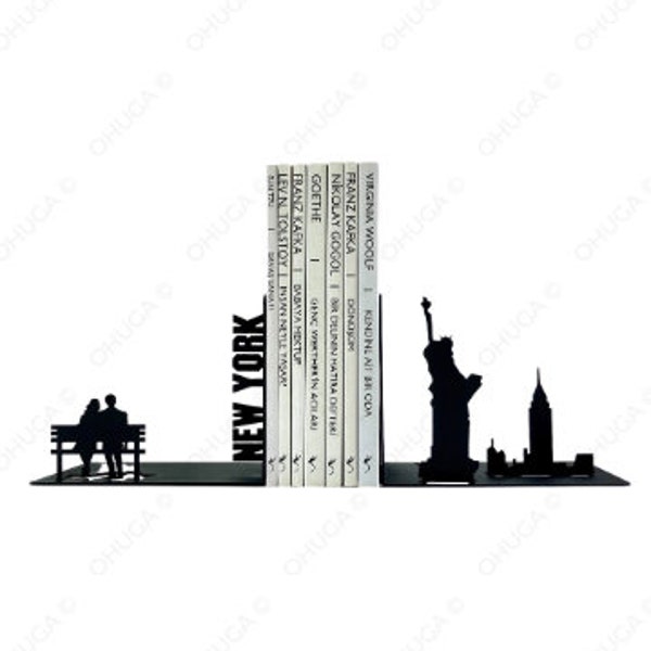 Metal Bookends - Etsy