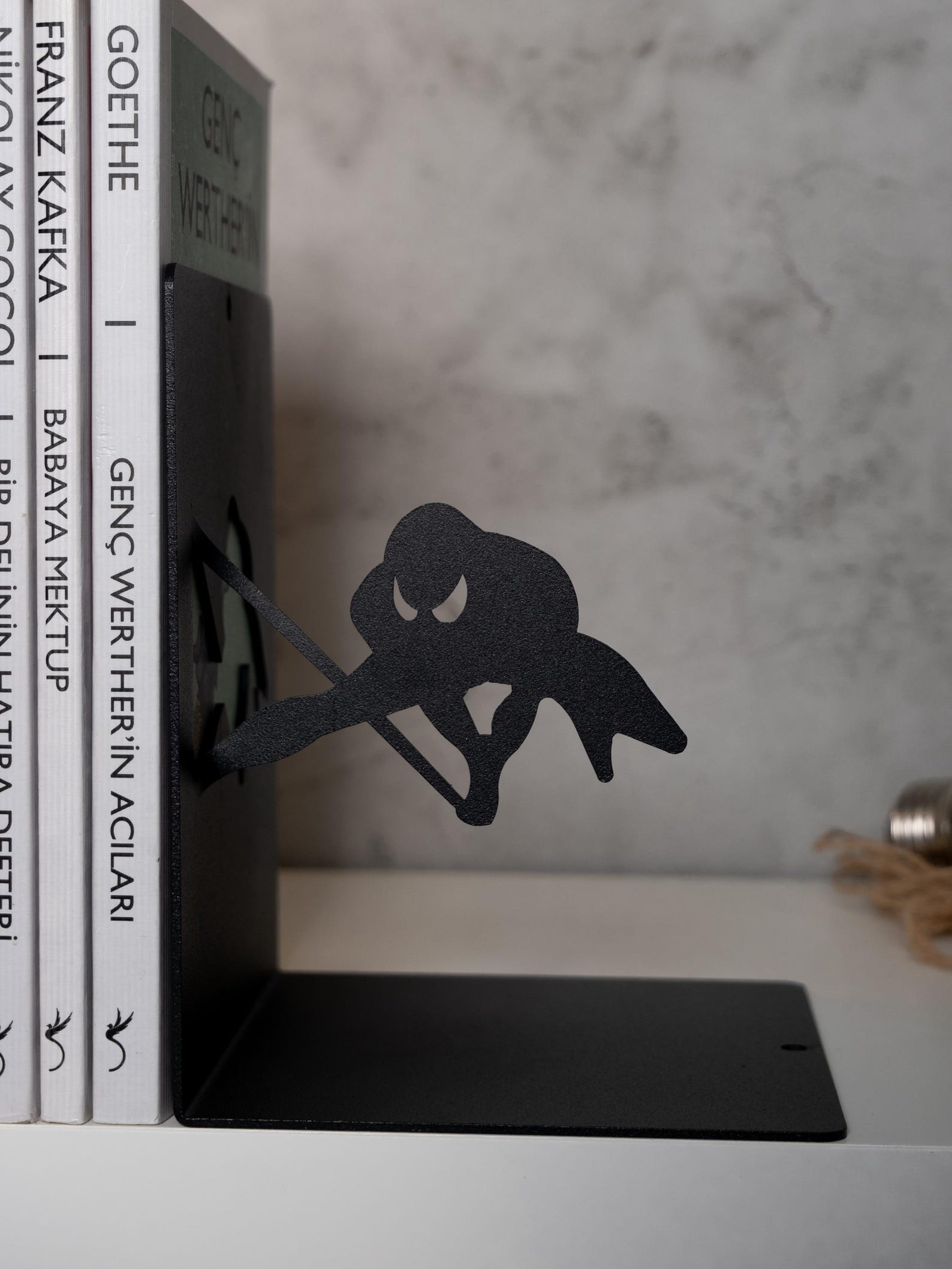 Spider Metal Bookends, Metal Decor, Metal Art, Best Gift Ever, Book ...