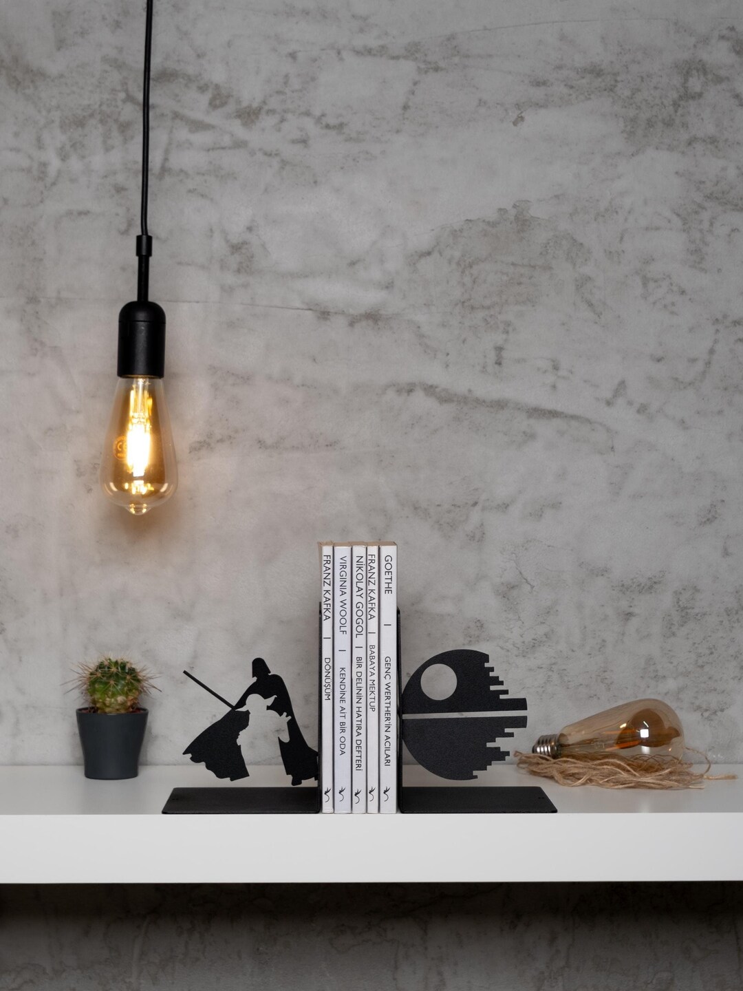 Star Metal Bookends, Metal Decor, Metal Art, Gift, Best Gift Ever, Star ...