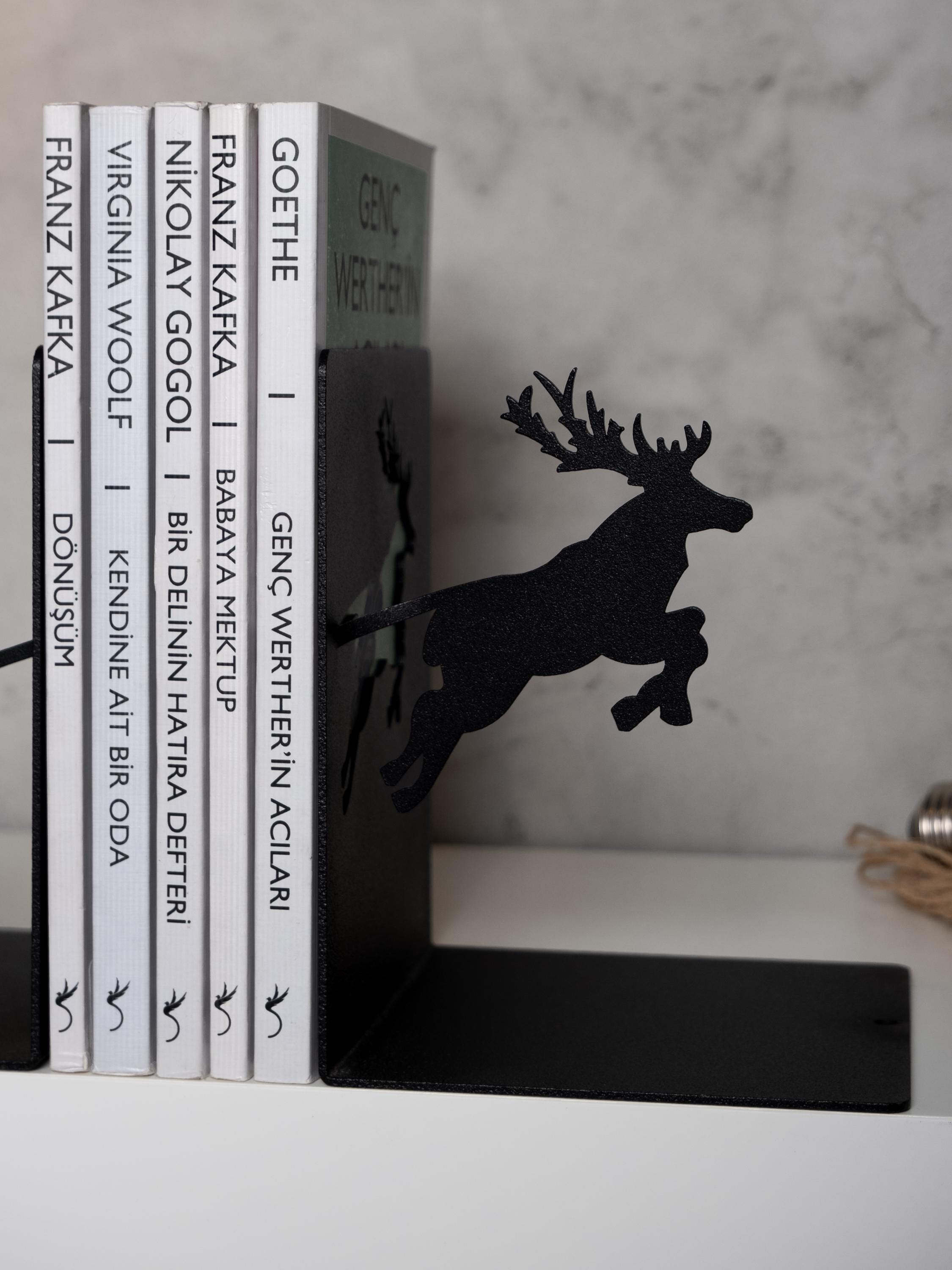 Christmas Bookends Metal, Santa Decor, Saint Nicholas Decor, Gift ...