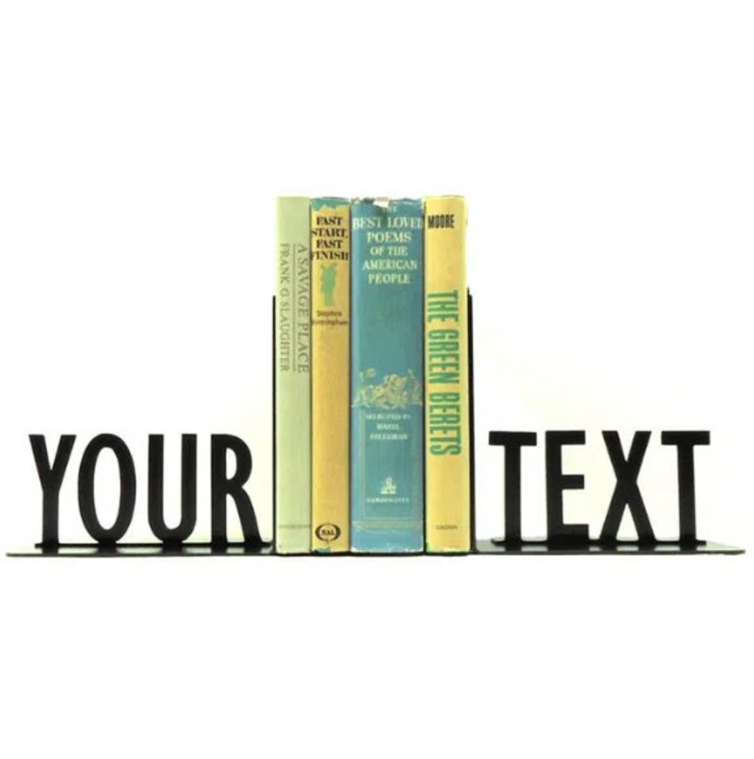 Custom Metal Bookends, Metal Decor, Science Metal Art,gift ,nursery ...