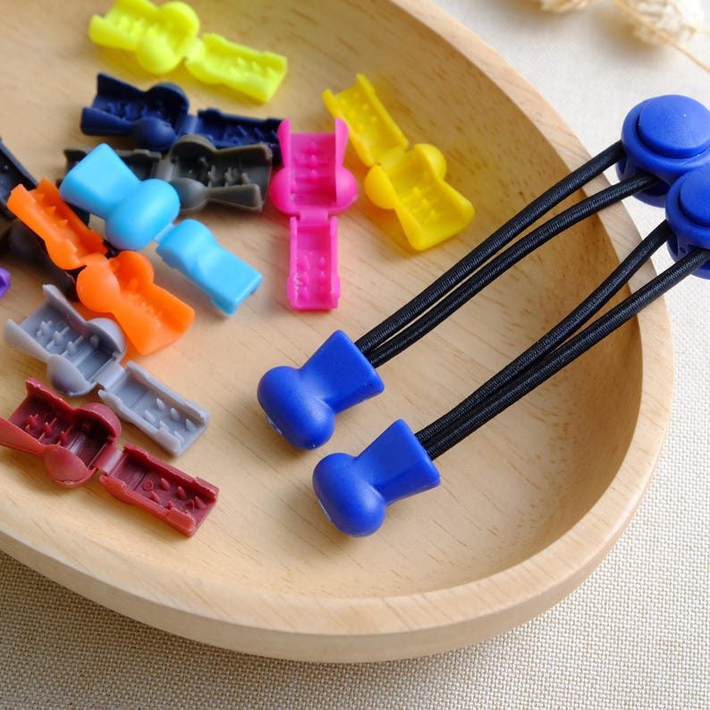 Multi-colored Plastic Cord Stoppers End Pieces Cord Ends KS - Etsy