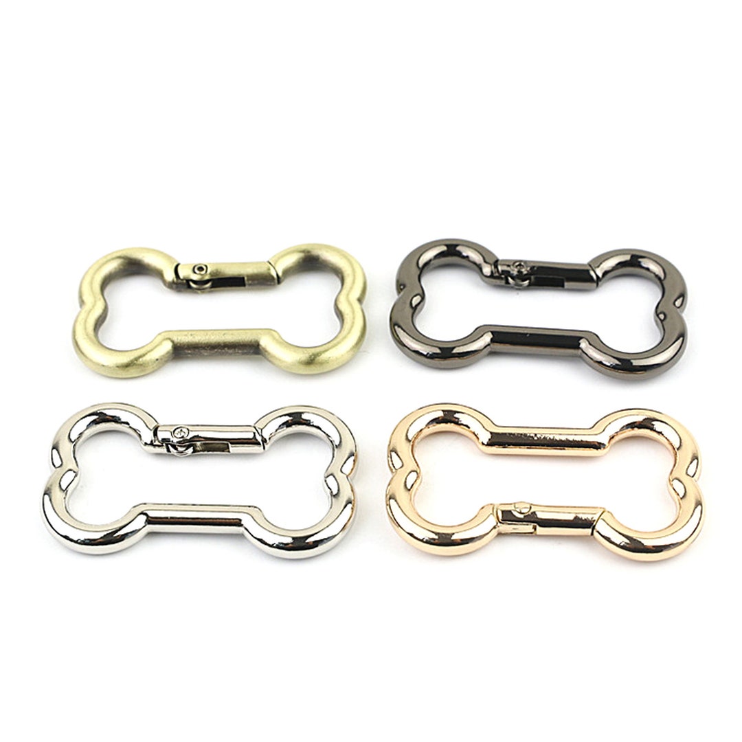 Bone Shaped Carabiner Snap Hook Key Ring Bone - Etsy