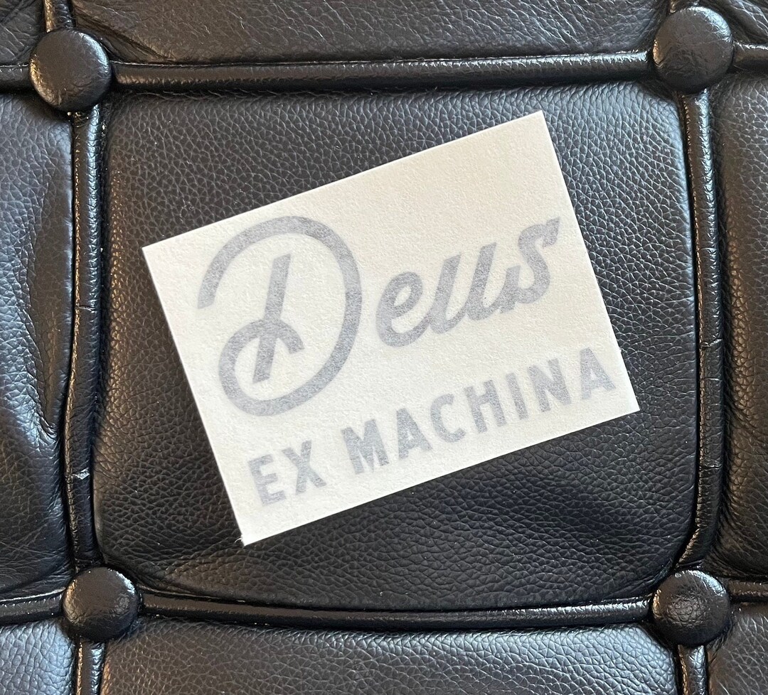 Deus Ex Machina Sticker Caferacer Flattracker Scrambler Vintage Classic ...