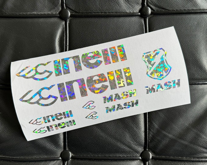 STICKER KIT Fixie Singlespeed Cinelli Frame Campagnolo Shimano Sram Mks ...