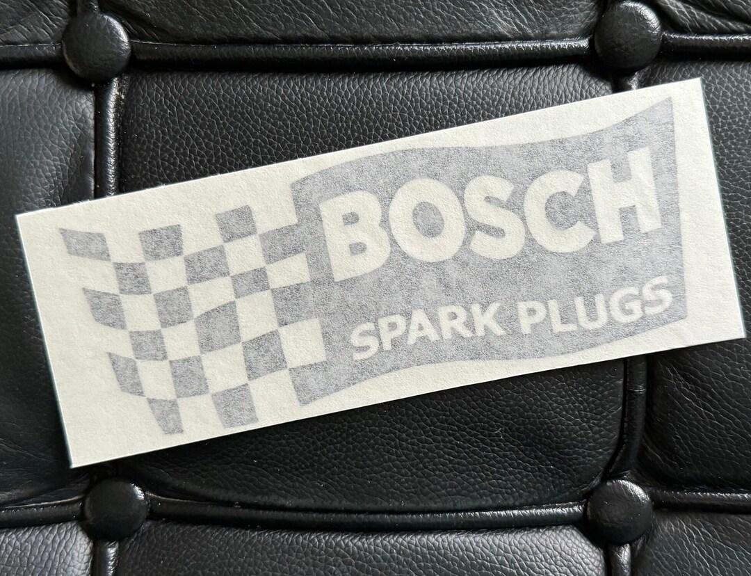 Bosch Porsche Sticker Flat SIX IMSA Fuchs Felgevintage Classic old ...