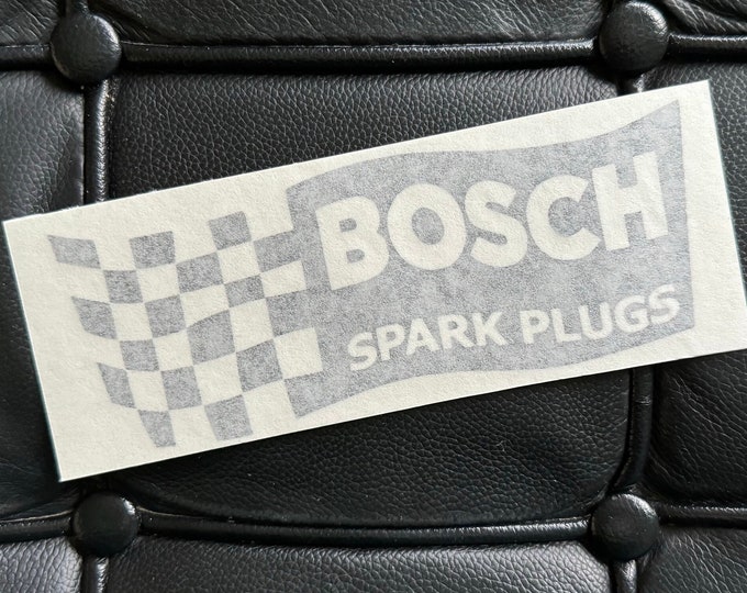 Bosch Porsche Sticker Flat SIX IMSA Fuchs Felgevintage Classic Old ...