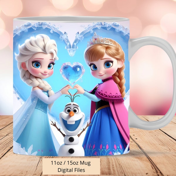 Elsa or Frozen Mug - Etsy UK