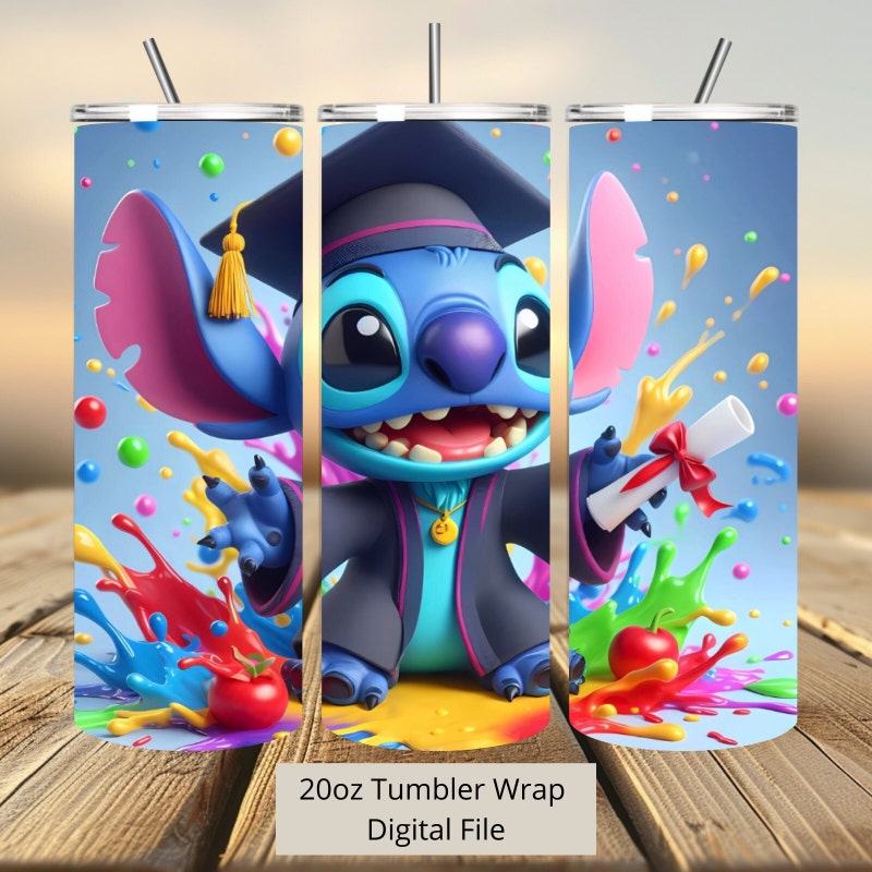 Stitch Graduation Cap - Etsy