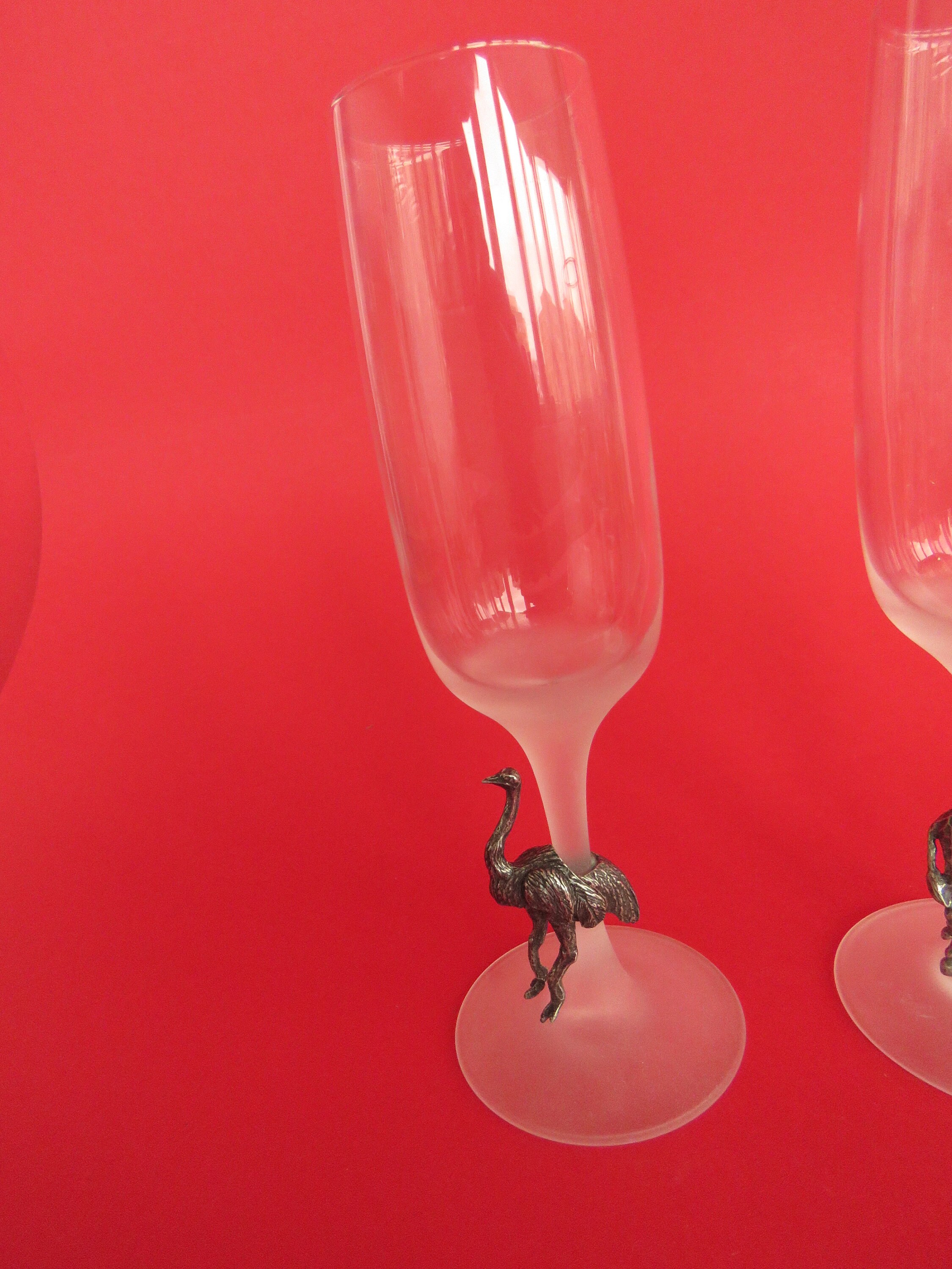 Luminarc Safari Champagne Glasses, Zebra Champagne Flute - Etsy