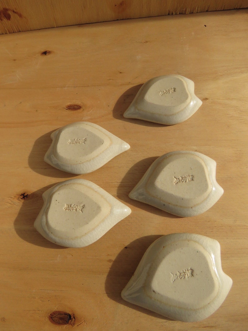 Antique Cherry Blossom Chopstick Rest Set Made in Japan - Etsy