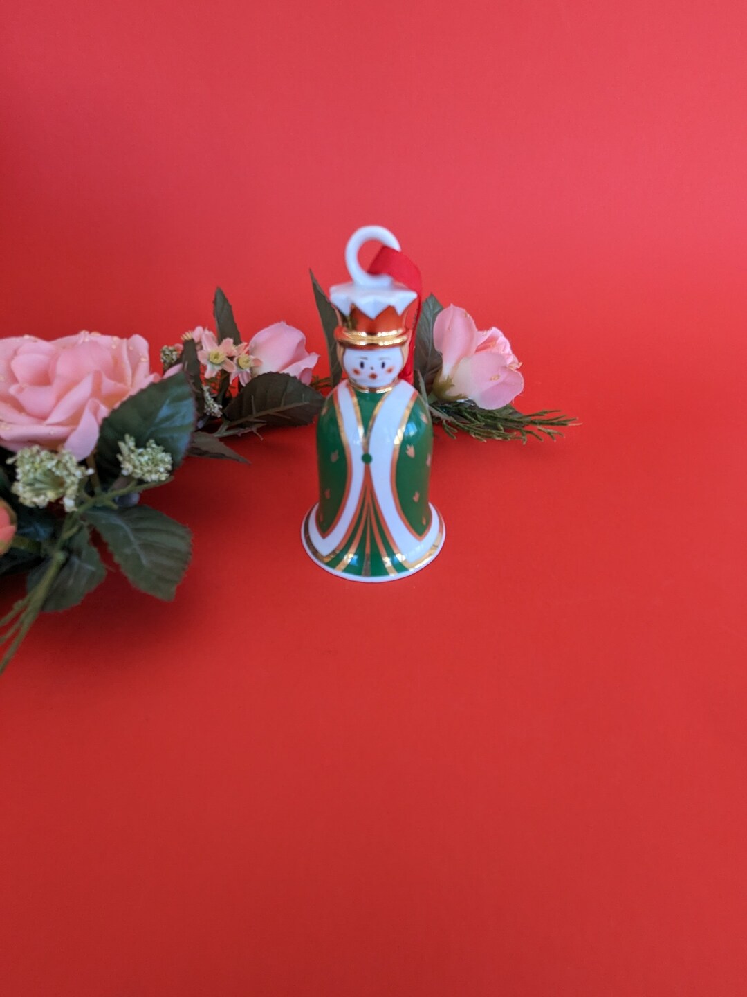 Vintage Villeroy & Boch Magic King Christmas Bell Porcelain Ornament - Etsy