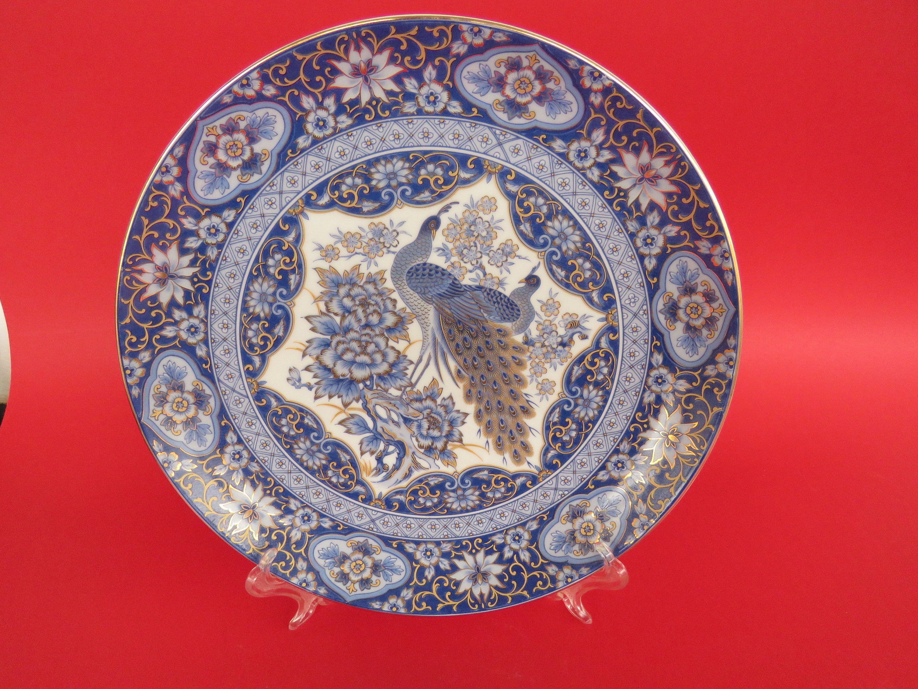 Vintage Royal Peacock Jamestown China,gorgeous Detail Excellent ...
