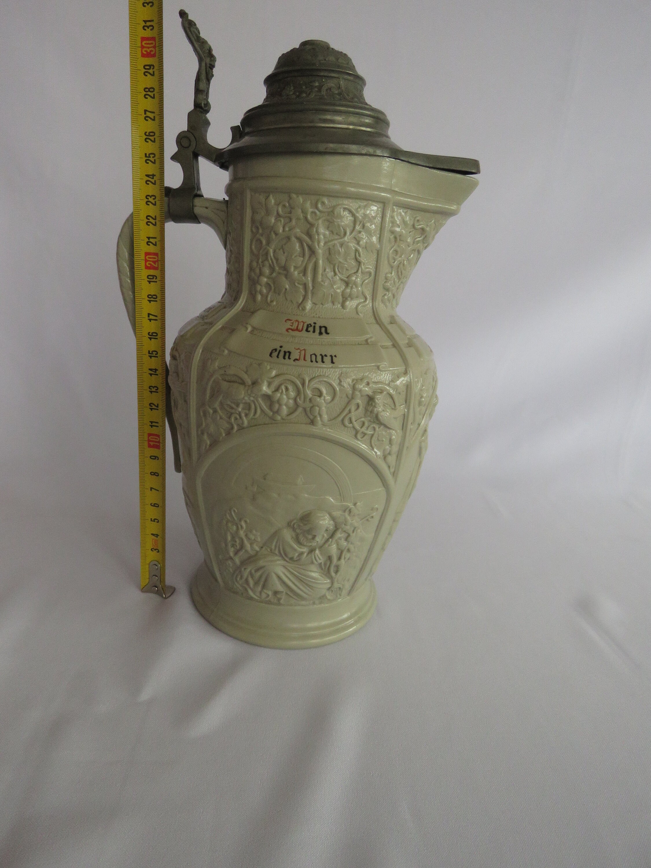 Rare Mettlach Stoneware Pouring Jug by Villeroy & Boch - Etsy