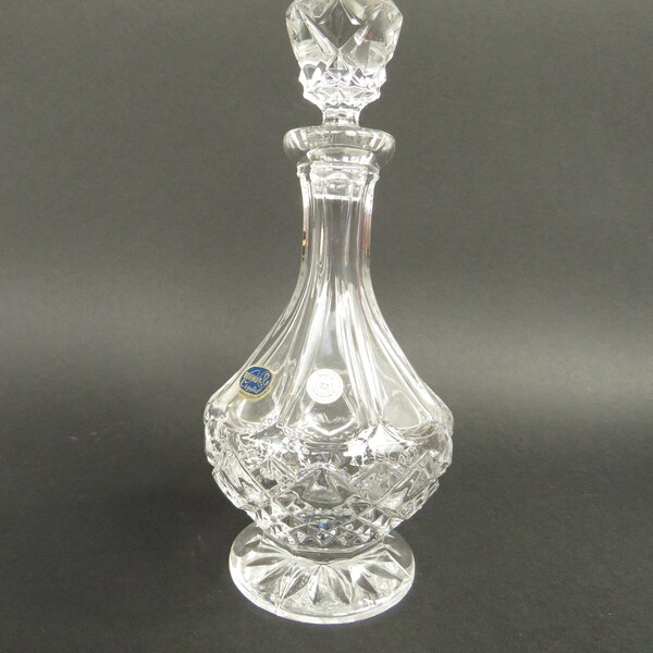 Bohemian Glass Decanter - Etsy