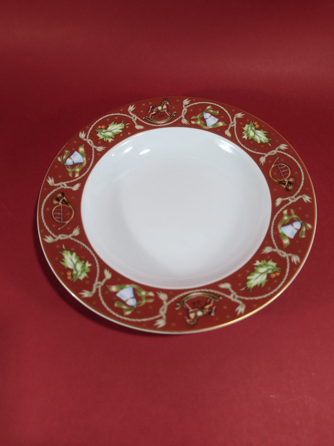 Vintage Rosenthal Christmas Plate.decorative Christmas Plate - Etsy