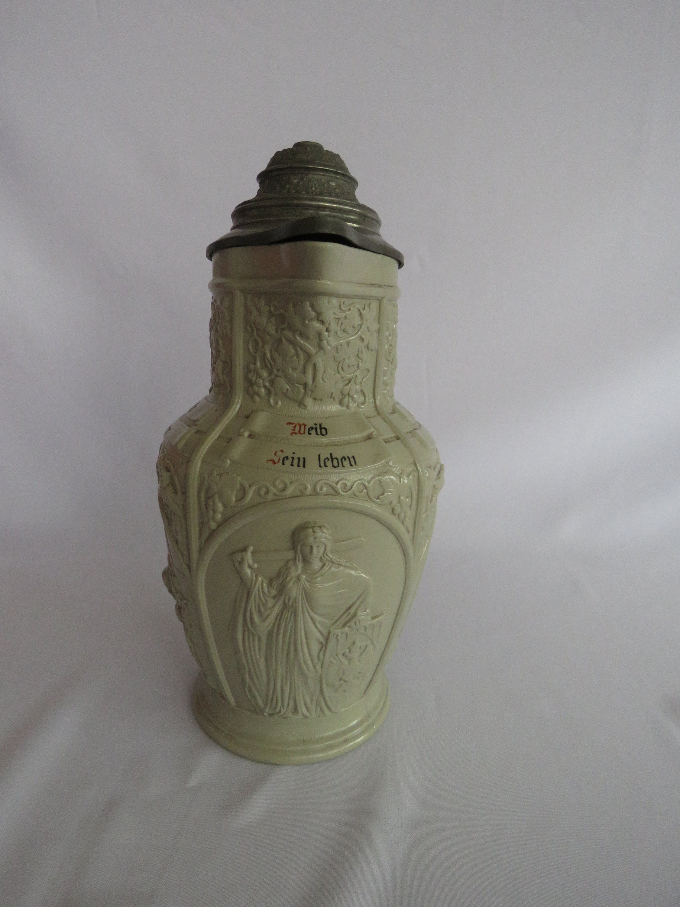 Rare Mettlach Stoneware Pouring Jug by Villeroy & Boch - Etsy