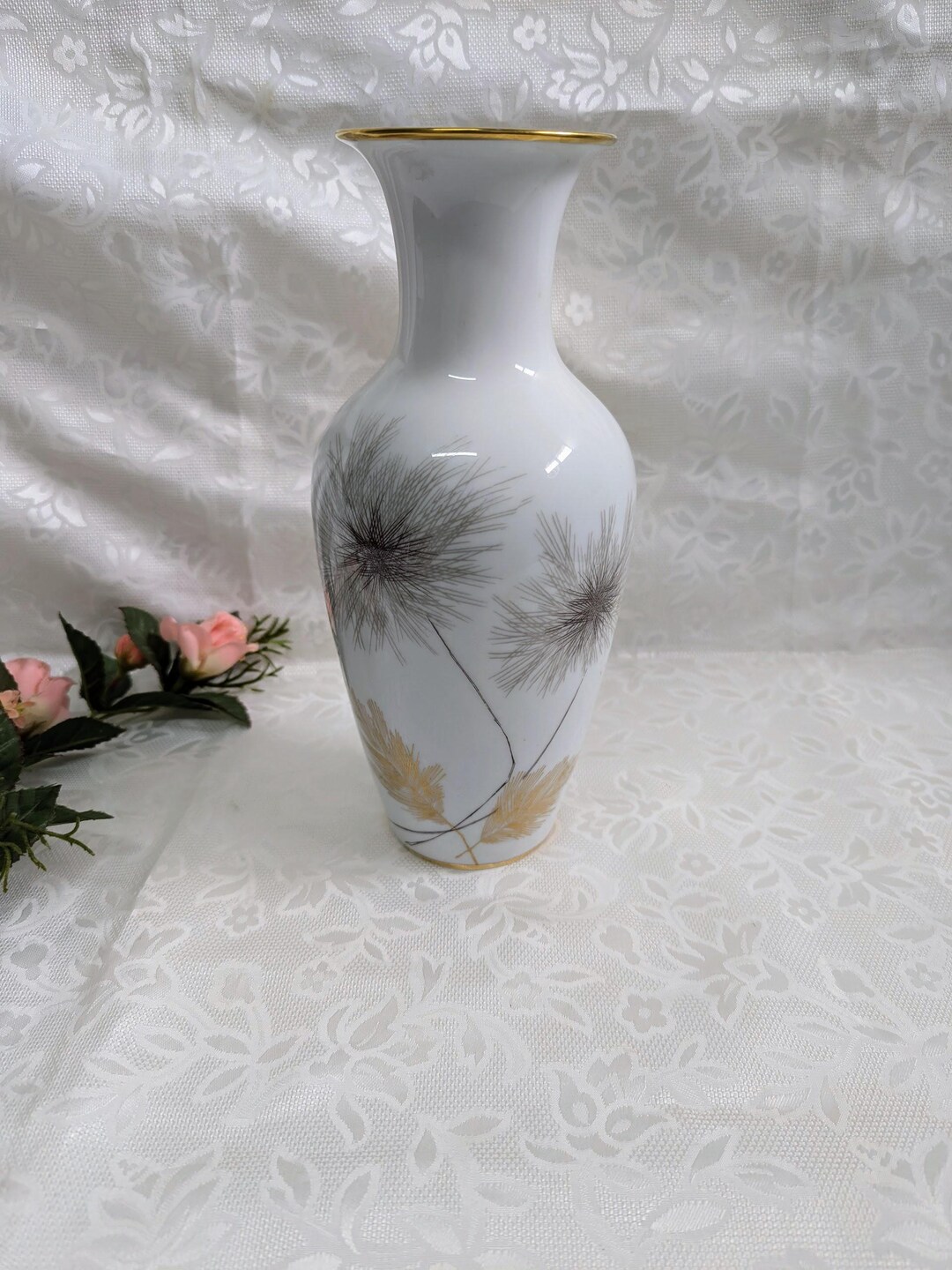 Vintage Rosenthal Selb-plossberg Porcelain Vase Germany 1953s-1956s - Etsy