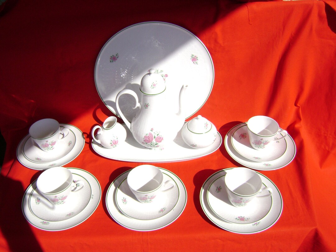 Vintage Rosenthal Romance Coffee Set by Björn Wiinblad- Elegant Design ...