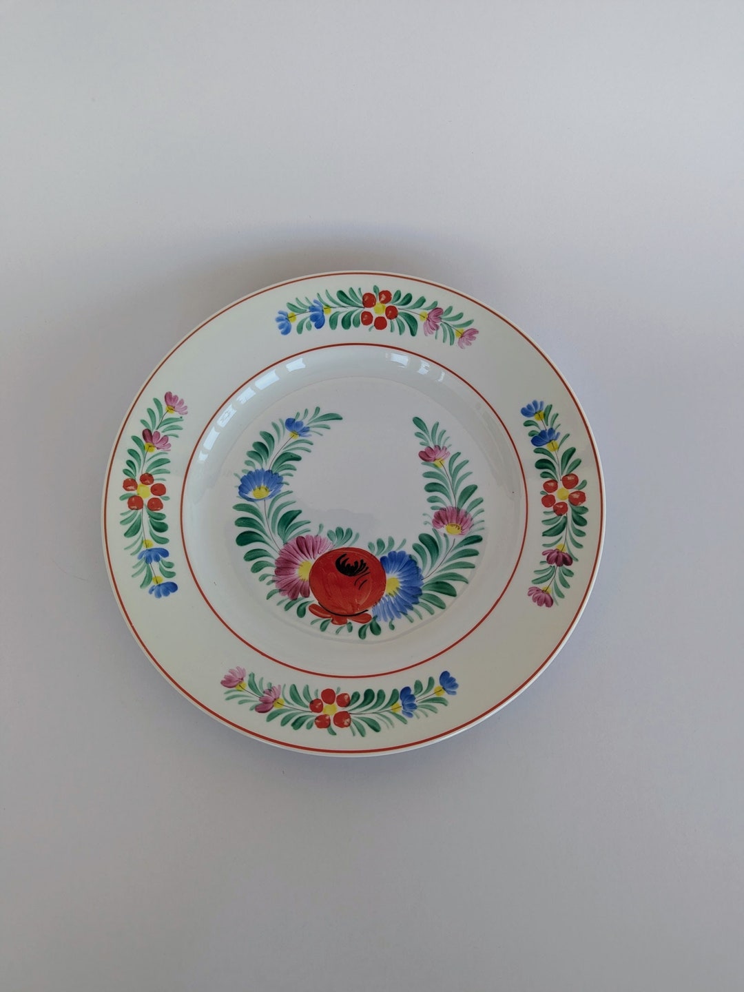 Vintage Hungarian Hollohaza Wall Plate From the 1980s Wall Hanging ...