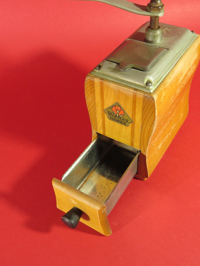 Rare and Beautiful Coffee Grinder Pede Dienes Germany 1950s - Etsy