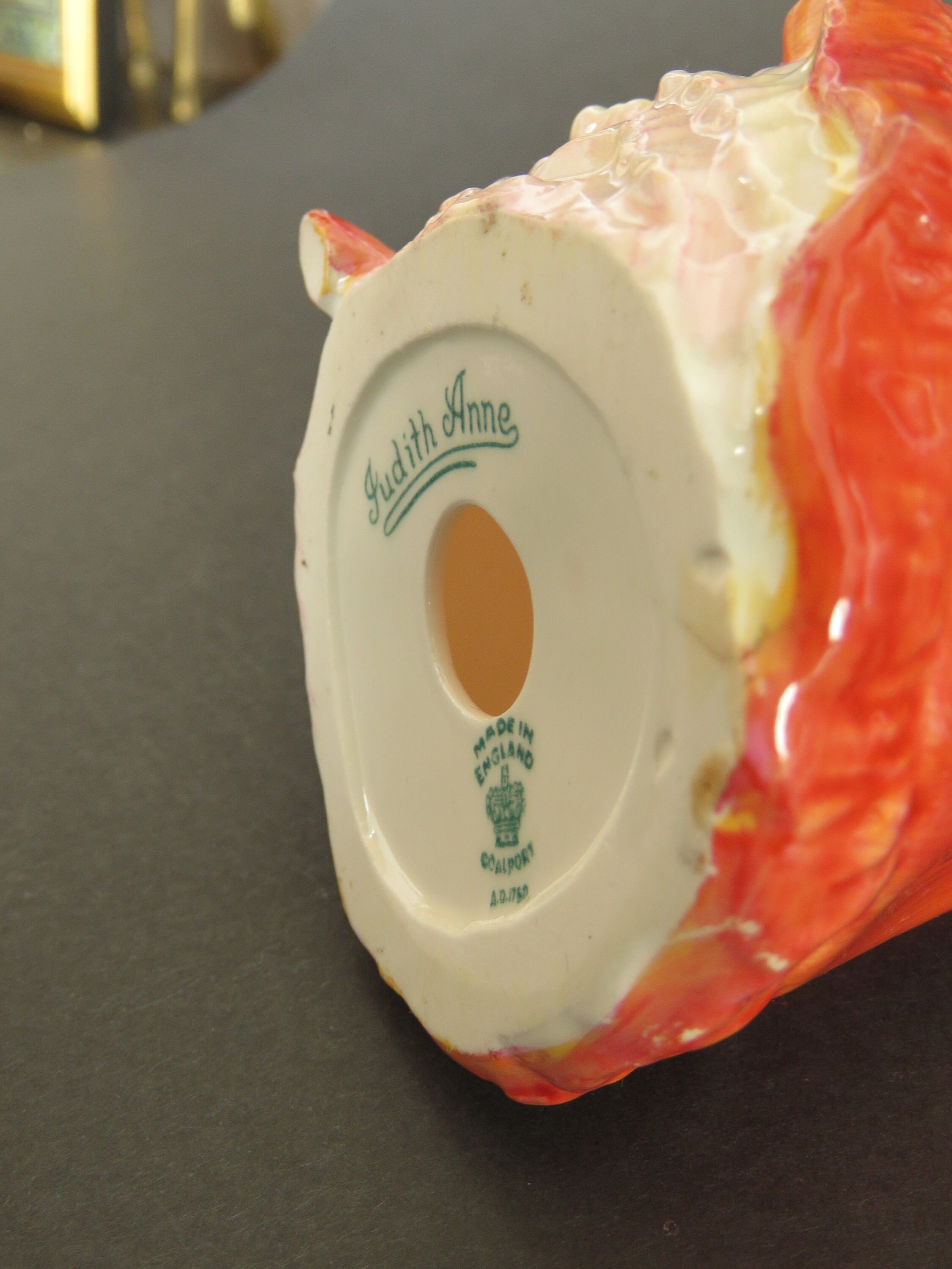 Coalport Porcelain Figurine Judith Anne in Red Dress 1930s - Etsy