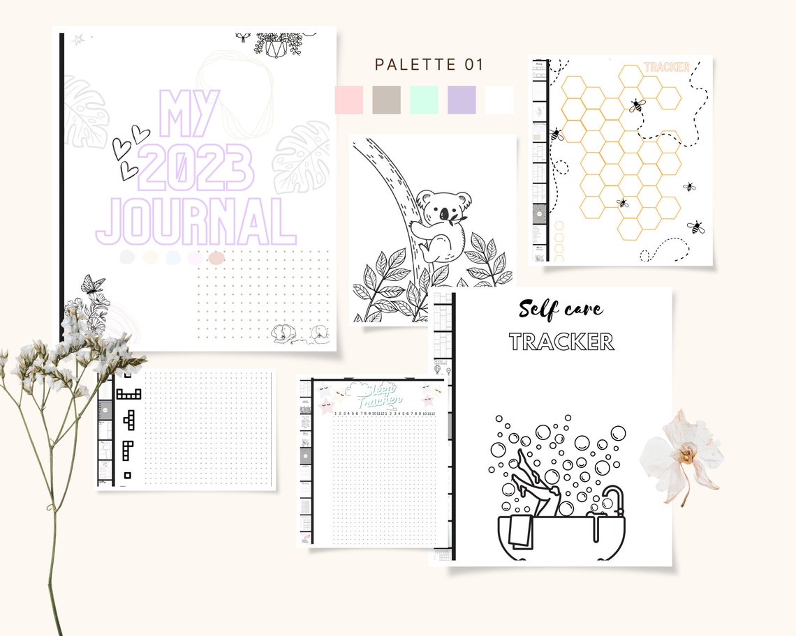 Pre Made Bullet Journal - Etsy