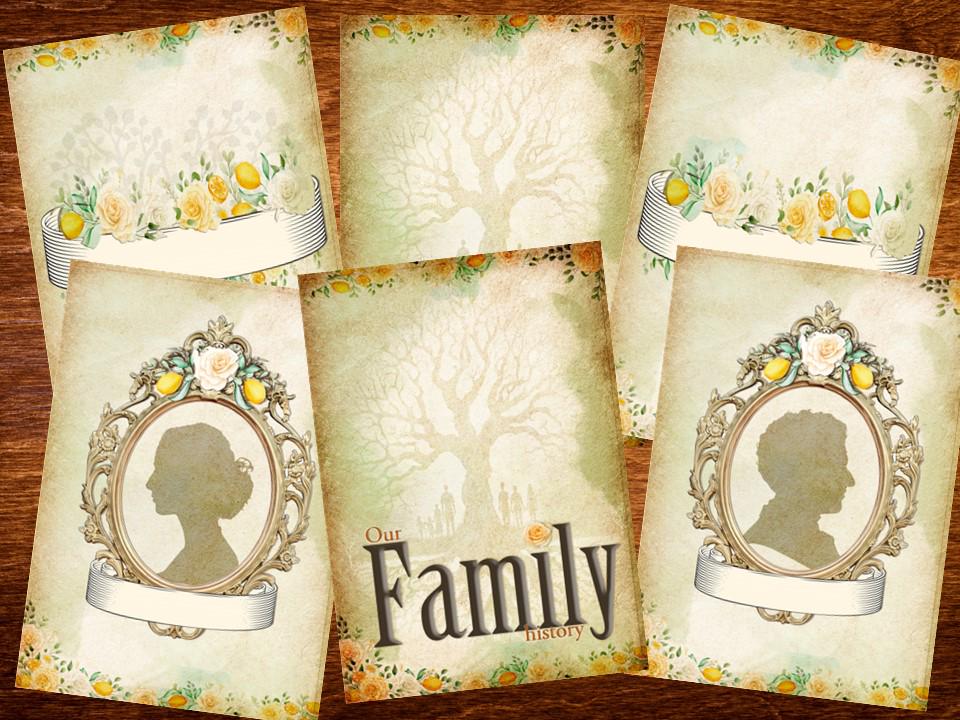 Genealogy Forms: 200+ Editable Family History Templates (PDF) - Etsy