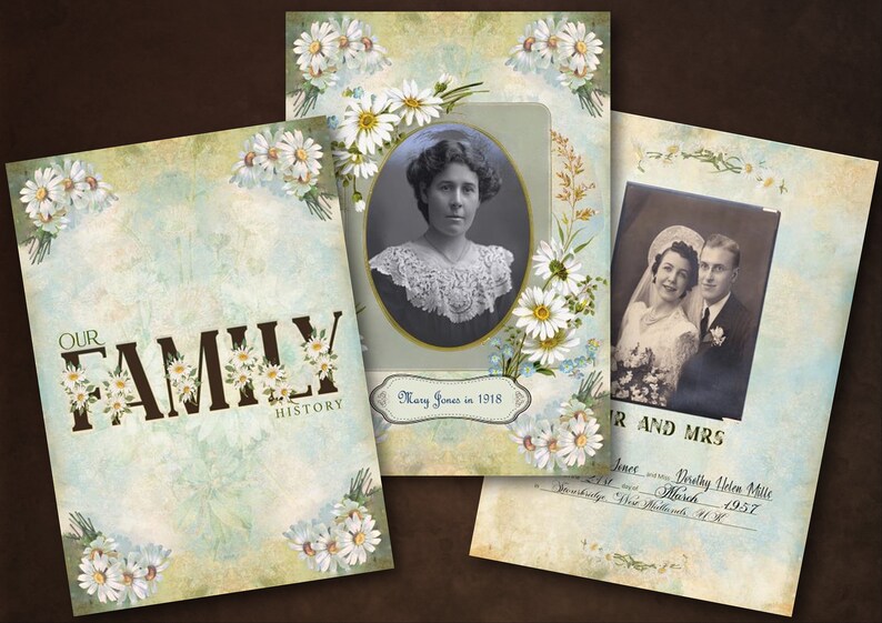 Our ANCESTORS 200 EDITABLE Genealogy Forms Make This - Etsy
