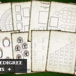 Our FAMILY History - 213 EDITABLE Genealogy Forms Make This Genealogy ...