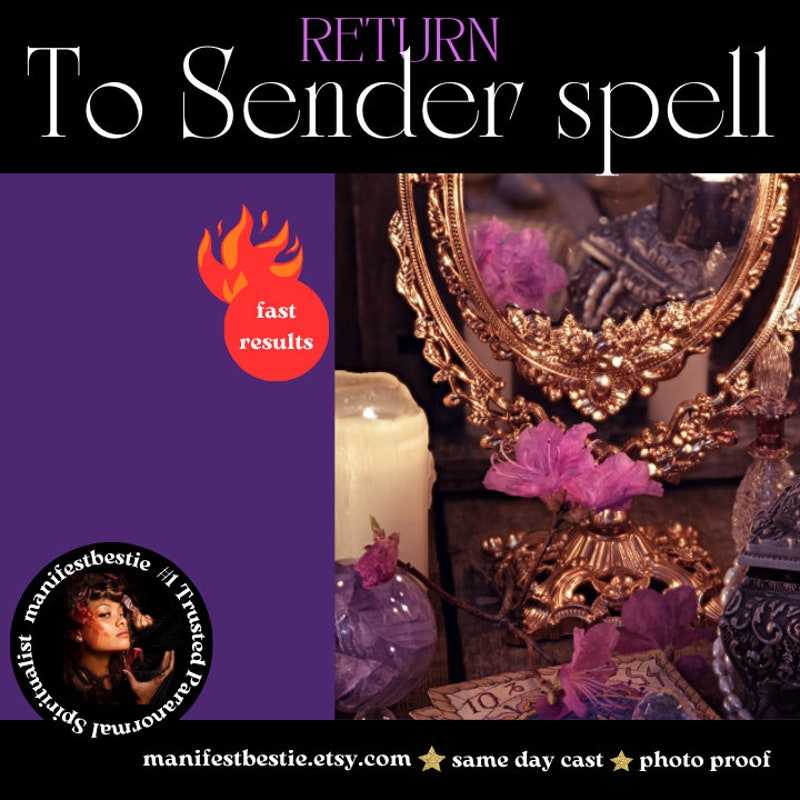 Return to Sender Spell - Etsy