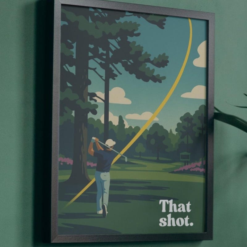 Masters Poster Art - Etsy UK