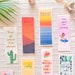 Summer Bookmarks, Printable Bookmarks, Printable Summer Bookmarks ...