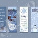 Winter Bookmarks, Printable Bookmarks, Digital Bookmarks, Bookmarks ...