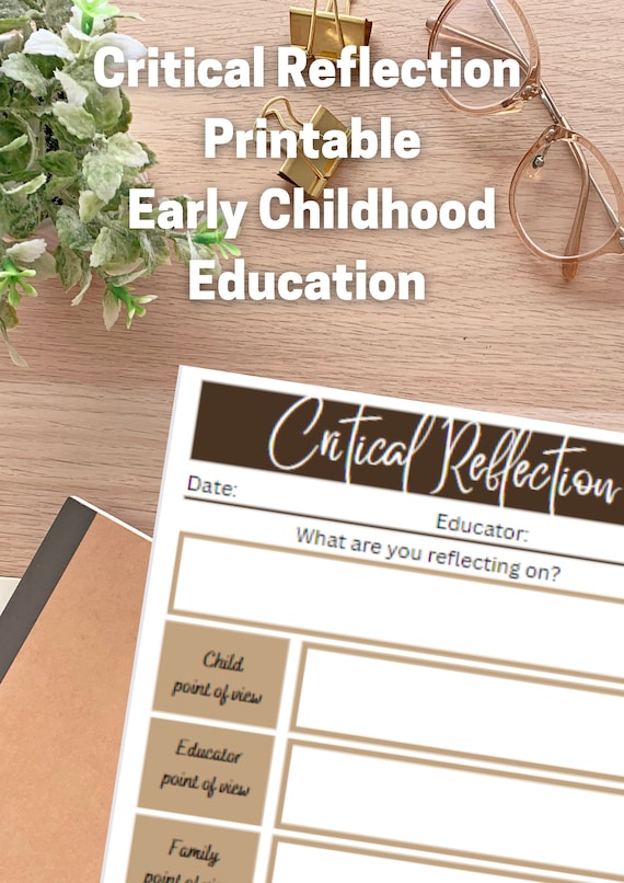 Critical Reflection Printable - Etsy Australia