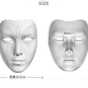 Ancient Style Mask Full Face Male Waste Ground Cyber Steampunk Horror ...