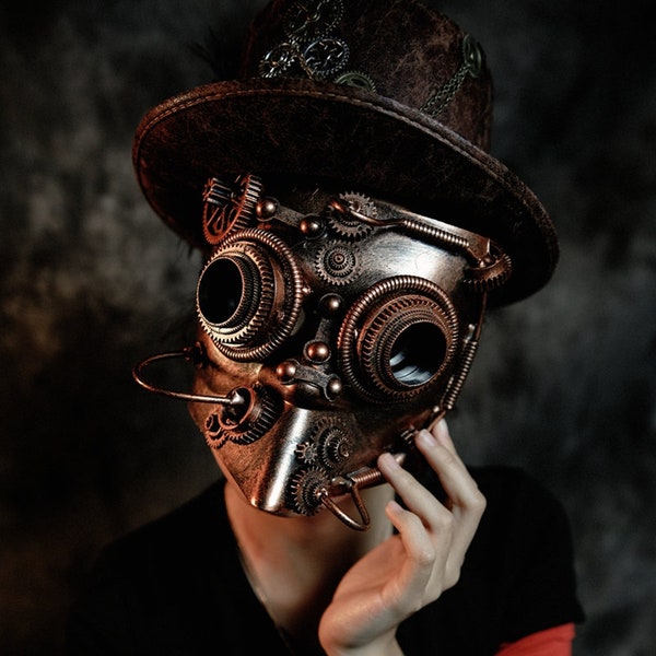 Steampunk Mask - Etsy