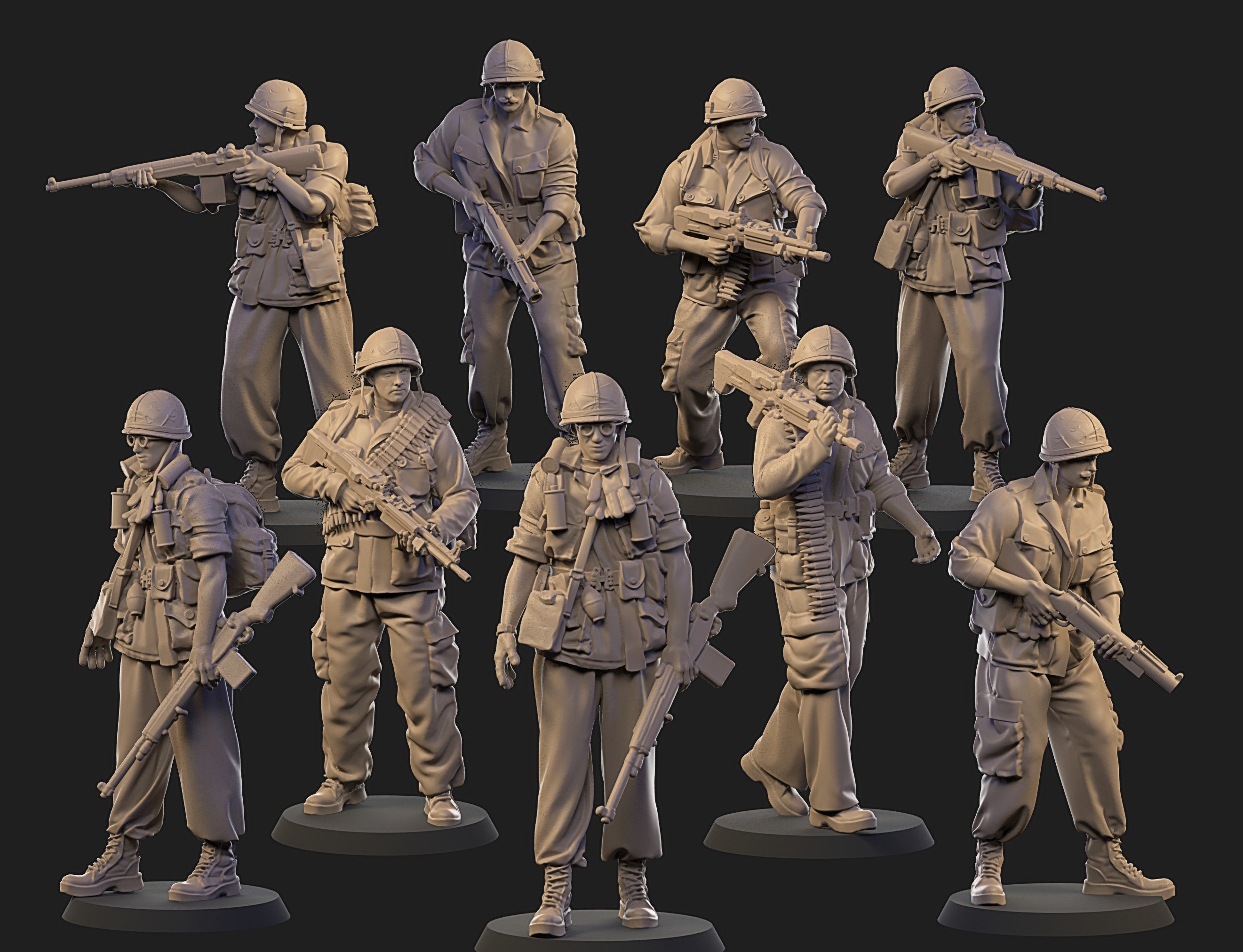 Vietnam War 3D Print STL FILE INSTANT Download Digital File - Etsy UK