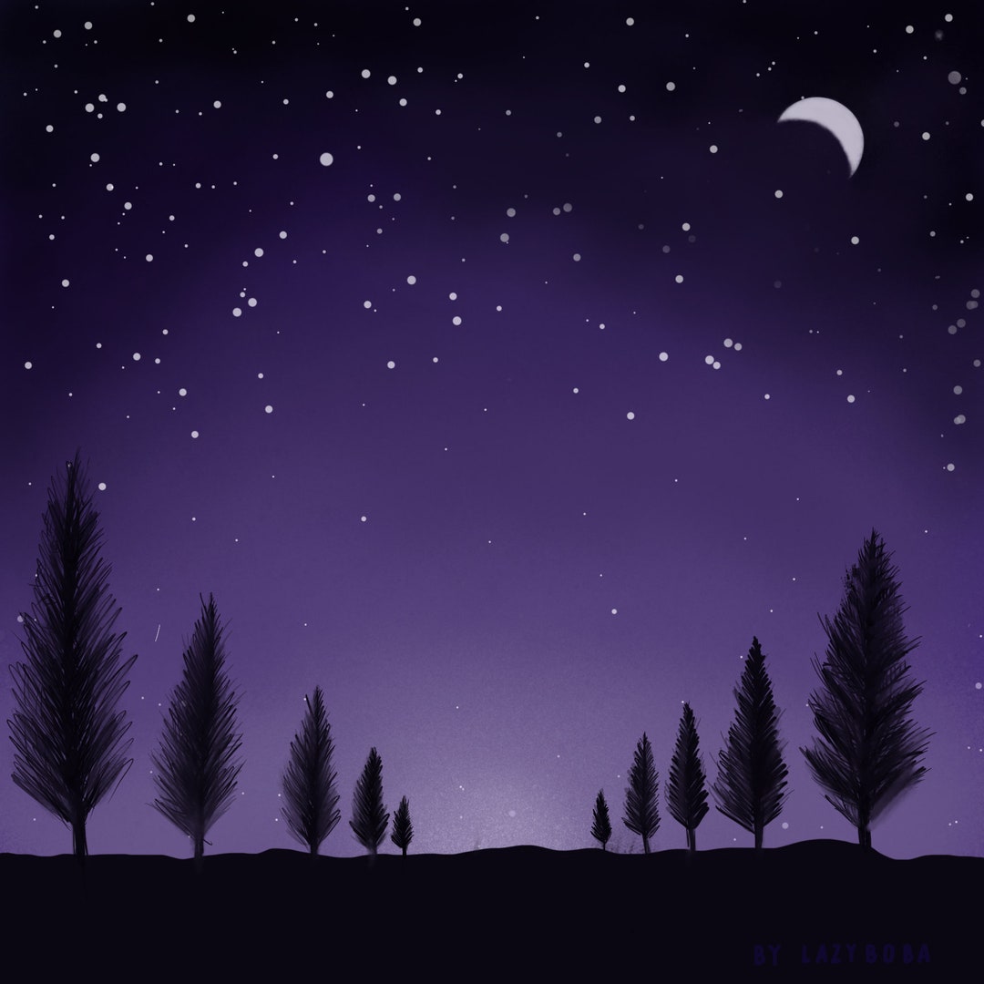 Night Sky| Wall Art Decor| Art Prints - Etsy