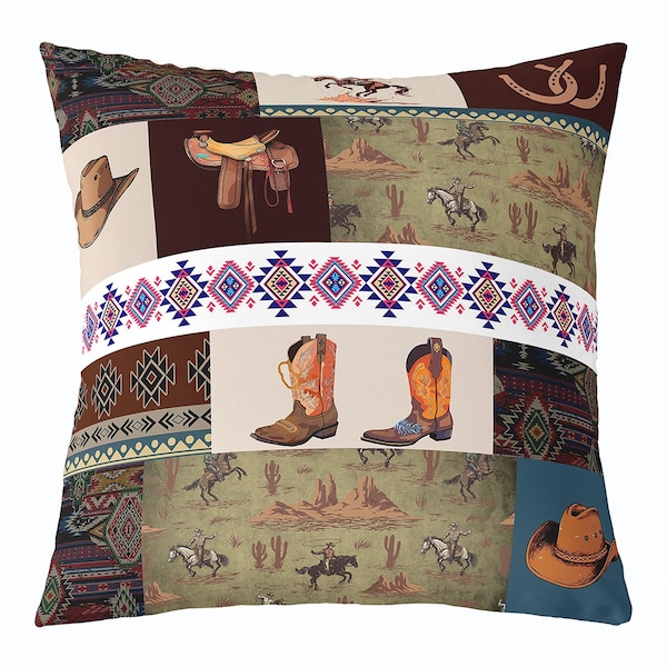Western Pillow Covers - Etsy