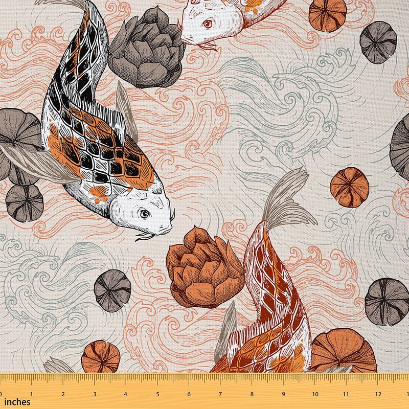 Fish Fabric - Etsy